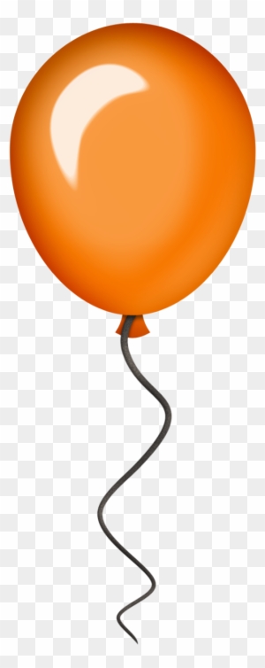 Orange Balloon Clipart