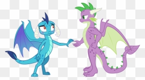 Dragons Don't Dance By - Spike The Dragon With Wings - Free Transparent ...