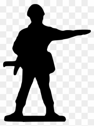 Army Clipart Ww1 Soldier - Silhouette Of A Soldier - Free Transparent ...