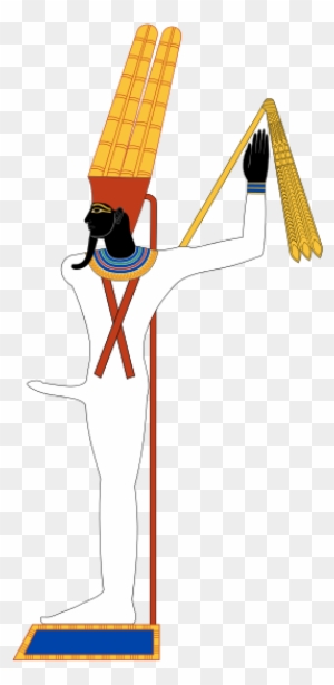 Min - Amun The Egyptian God - Free Transparent PNG Clipart Images Download