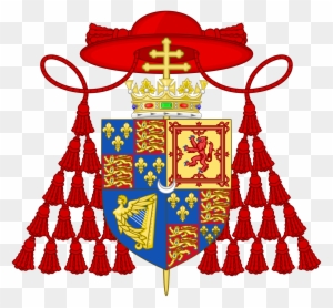 Arms Of The Cardinal Duke Of York, Henry Benedict Stuart - Royal Coat ...