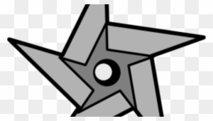 Ninja Star Clip Art At Clker - Ninja Throwing Star Template - Full Size ...