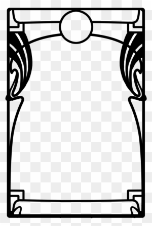 Frame - Blue - Blue Art Deco Frame - Free Transparent PNG Clipart ...