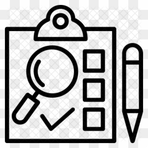 Survey Report Icon - Validation Icon Png - Free Transparent PNG Clipart ...
