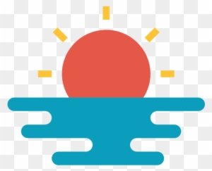 Beach Sunset Free Icon - Beach Sunset Free Icon - Free Transparent PNG ...