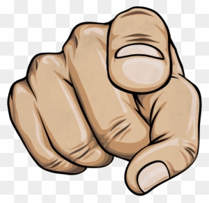 Pointing At You Clipart - Pointing Finger - Free Transparent PNG ...