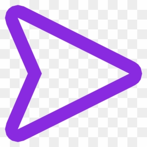 Arrow Blue Purple Arrowhead Round Corners Right Psd - Purple Arrowhead ...