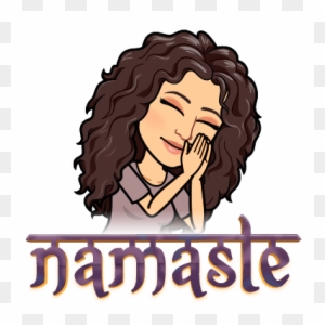 Peace Out Peeps - Namaste Bitmoji - Free Transparent PNG Clipart Images ...
