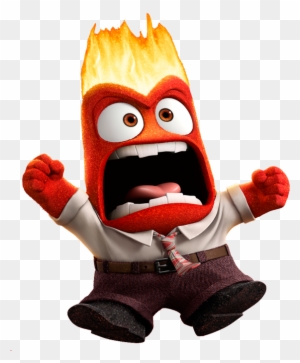 Anger Inside Out - Inside Out Characters - Free Transparent PNG Clipart ...