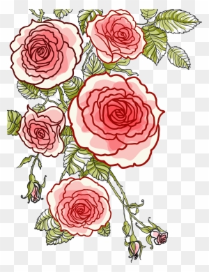Vector Rosa Png - Png Transparent Flower Vector - Full Size PNG Clipart ...