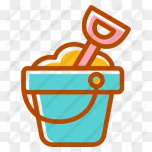 Sand Bucket - Scalable Vector Graphics - Free Transparent PNG Clipart ...