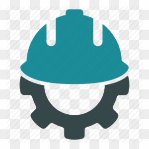 Helmet Clipart Engineer - Construction And Engineering Icon - Free ...
