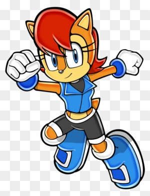 Sonic Gx Sally Acorn - Free Transparent PNG Clipart Images Download