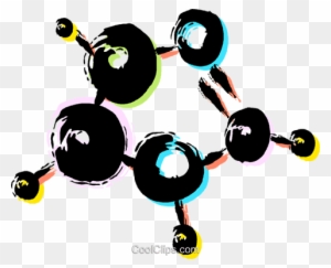 Molecules And Atoms Royalty Free Vector Clip Art Illustration ...