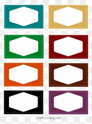 Printable - Label Png - Free Transparent PNG Clipart Images Download