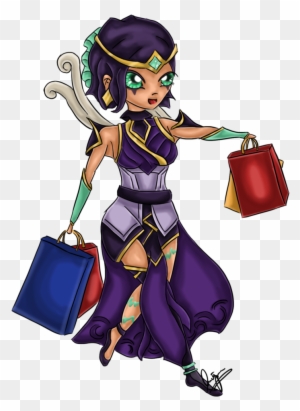 Sivir From Lol By Cakesake - League Of Legend Skin Vector, clipart ...