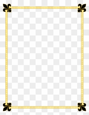 Fleur De Lis Clipart - Gold Fleur De Lis Png - Free Transparent PNG ...