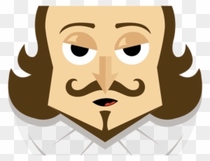 Shakespeare Clipart Cartoon - William Shakespeare Emoji - Free ...