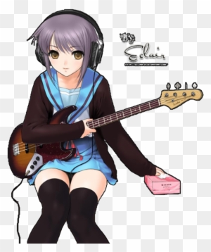 Random Anime Girl Render 2 By Eclair-21 - Music No Life Anime - Free ...