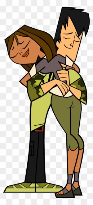 Trent And Courtney Hugging By Codylake - Total Drama Trent And Courtney ...