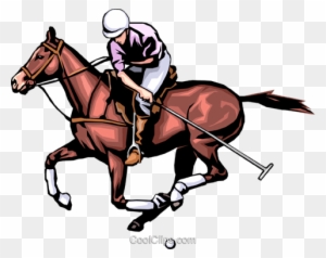Polo Player Royalty Free Vector Clip Art Illustration - Polo Players ...