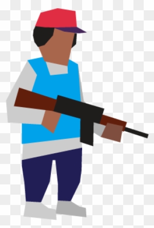 Animated Stickers Messages Sticker-6 - Assault Rifle - Free Transparent ...