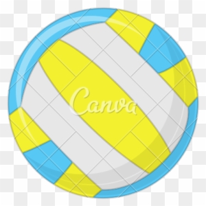 Red And Yellow Volleyball Clip Art At Clker - Ball - Free Transparent ...