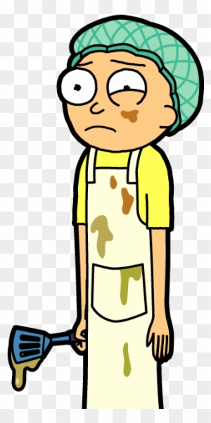 Kitchen Boy Morty - Rick And Morty Chef - Free Transparent PNG Clipart ...