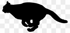 Cat Running Clipart, Transparent PNG Clipart Images Free Download ...