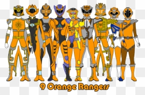Super Sentai Orange Ranger - Free Transparent PNG Clipart Images Download