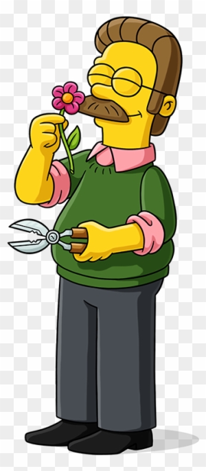 Before Turning The Gun On Himself Is The Eighth Stand-up - Ned Flanders ...
