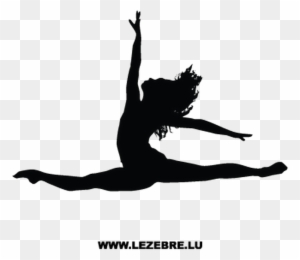Leap Dance Silhouette - Dancer Silhouette - Free Transparent PNG ...