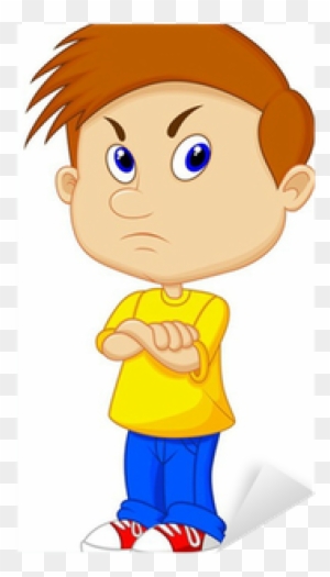 Boy Angry Clipart