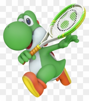 Yoshi Tennis Render By Nintega-dario - Yoshi Tennis - Free Transparent ...