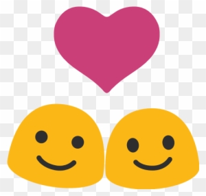 Couple With Heart Emoji - Couple With Heart Emoji - Free Transparent ...