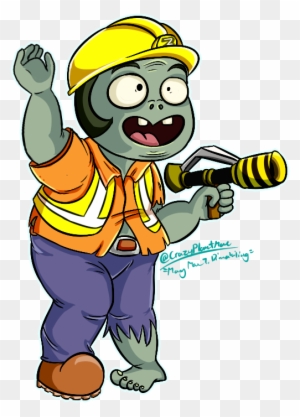 Engineer Zombie By Lolwutburger - Plants Vs Zombies Engineer - Free ...