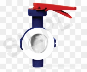 Lined Butterfly Valve Lever Type - Industry - Free Transparent PNG ...