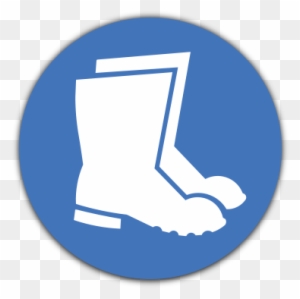 Mandatory Ppe Safety Signs Mv Series Lenash Signs - Wear Foot And Leg ...