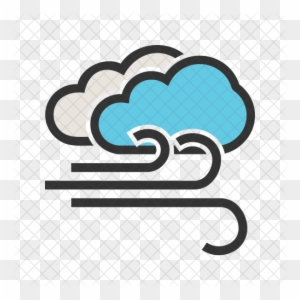 Wind Clipart Weather Symbol - Windy Weather Icon - Free Transparent PNG ...