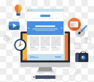 Our Process - New Website Design Vector - Free Transparent PNG Clipart ...