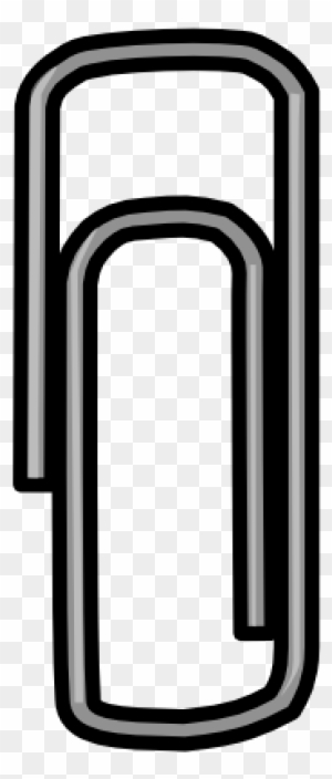 Paperclip Black - Black Paper Clip Vector - Free Transparent PNG ...
