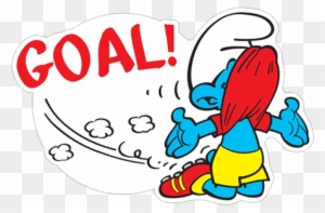 Sticker 9 From Collection «the Soccer Smurfs» - Sticker - Free ...