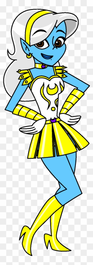 Kristina As Moon Commanderess Bluna In Havtiddmt By - Cartoon - Free ...