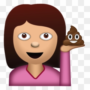 Cringe Sticker - Girl Shrugging Shoulders Emoji - Free Transparent PNG ...