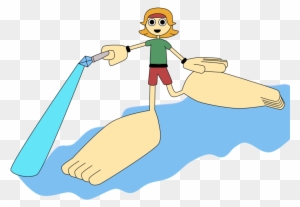 Big Feet By Breaktargets - Cartoon - Free Transparent PNG Clipart ...