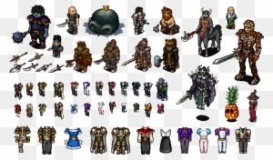 Isometric Pixel Art Knight - Free Transparent PNG Clipart Images Download