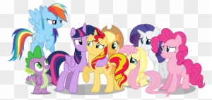 The Human Mane 7 By 76859thomasreturn On Deviantart - Mlp Eg Mane 7 ...