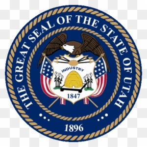 Utah State Seal - Utah State Symbol - Free Transparent PNG Clipart ...