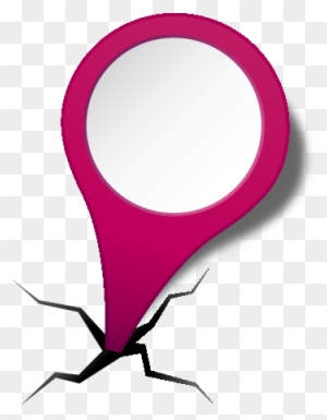 Location Map Pin Pink Sphere - Red Map Pin - Free Transparent PNG ...