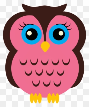 Cute Pink And Purple Owls Clip Art At Clker - Editable Classroom Door ...
